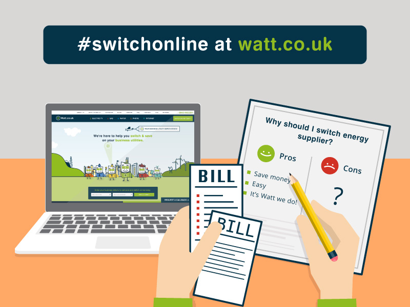 Follow 5 Simple, Hassle-free steps to Switch Business Utilities Online